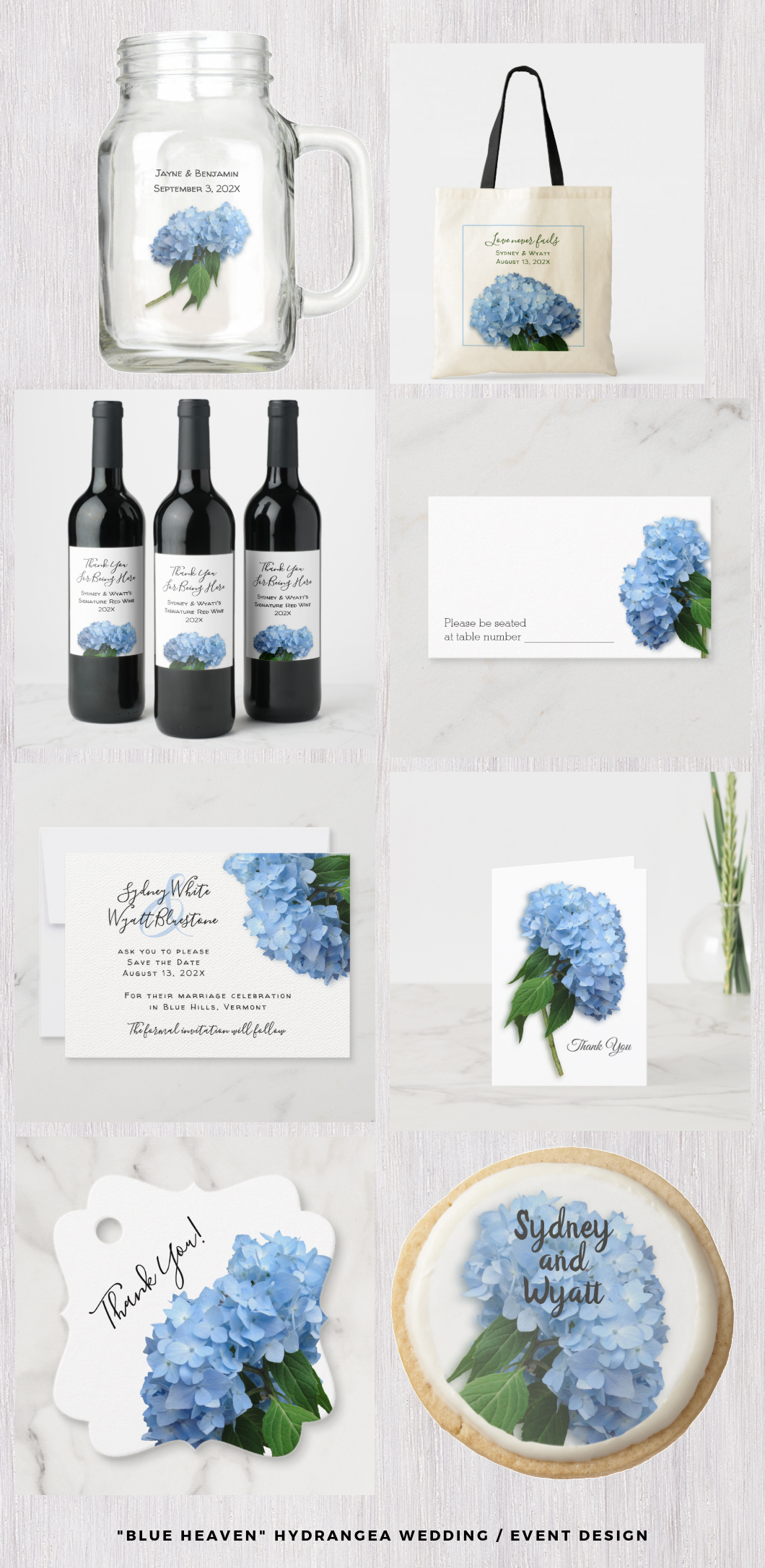 Blue Heaven – Hydrangeas Blue